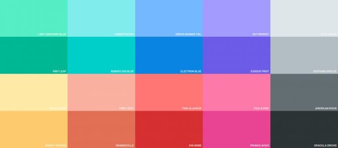 Flat UI Colors - Material Design Color - Joomla and WordPress tips and ...